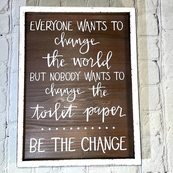 Primitives by Kathy | Wall Decor | Primitives By Kathy Be The Change ...
